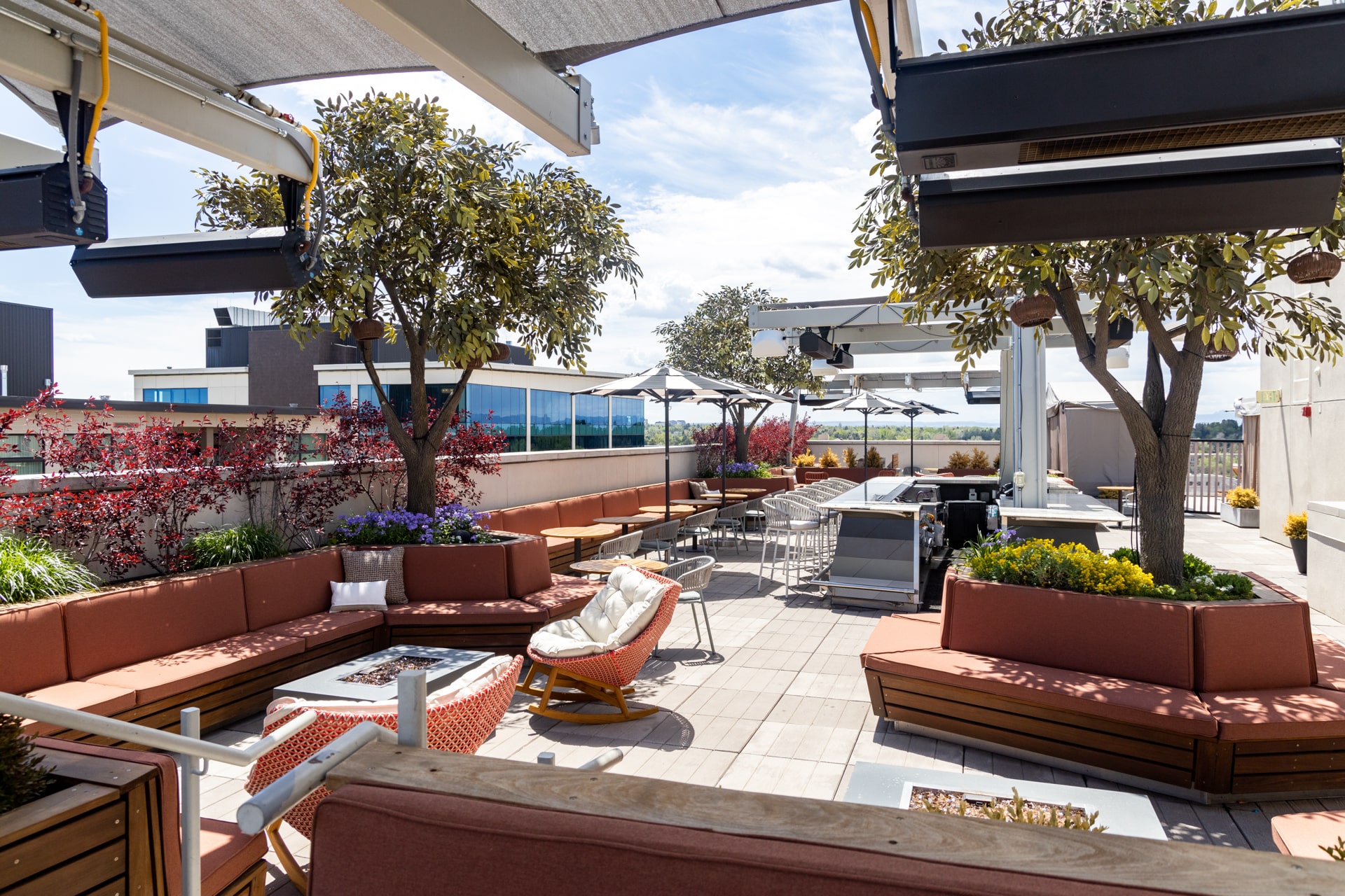Rooftop Bar Private Event Cherry Creek | Rare Bird at Halcyon